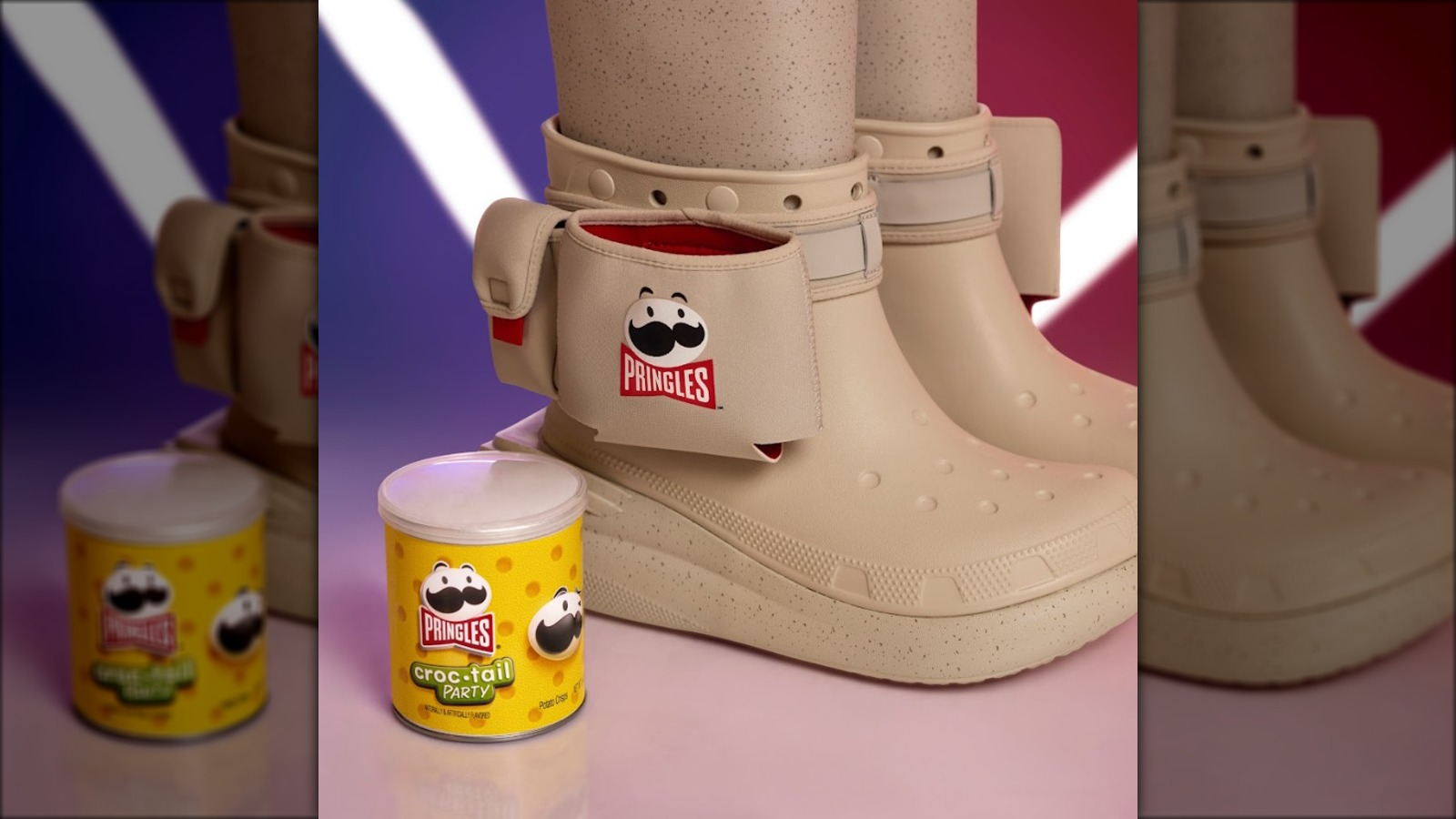 Pringles and Crocs collab features shoe you can store chips in