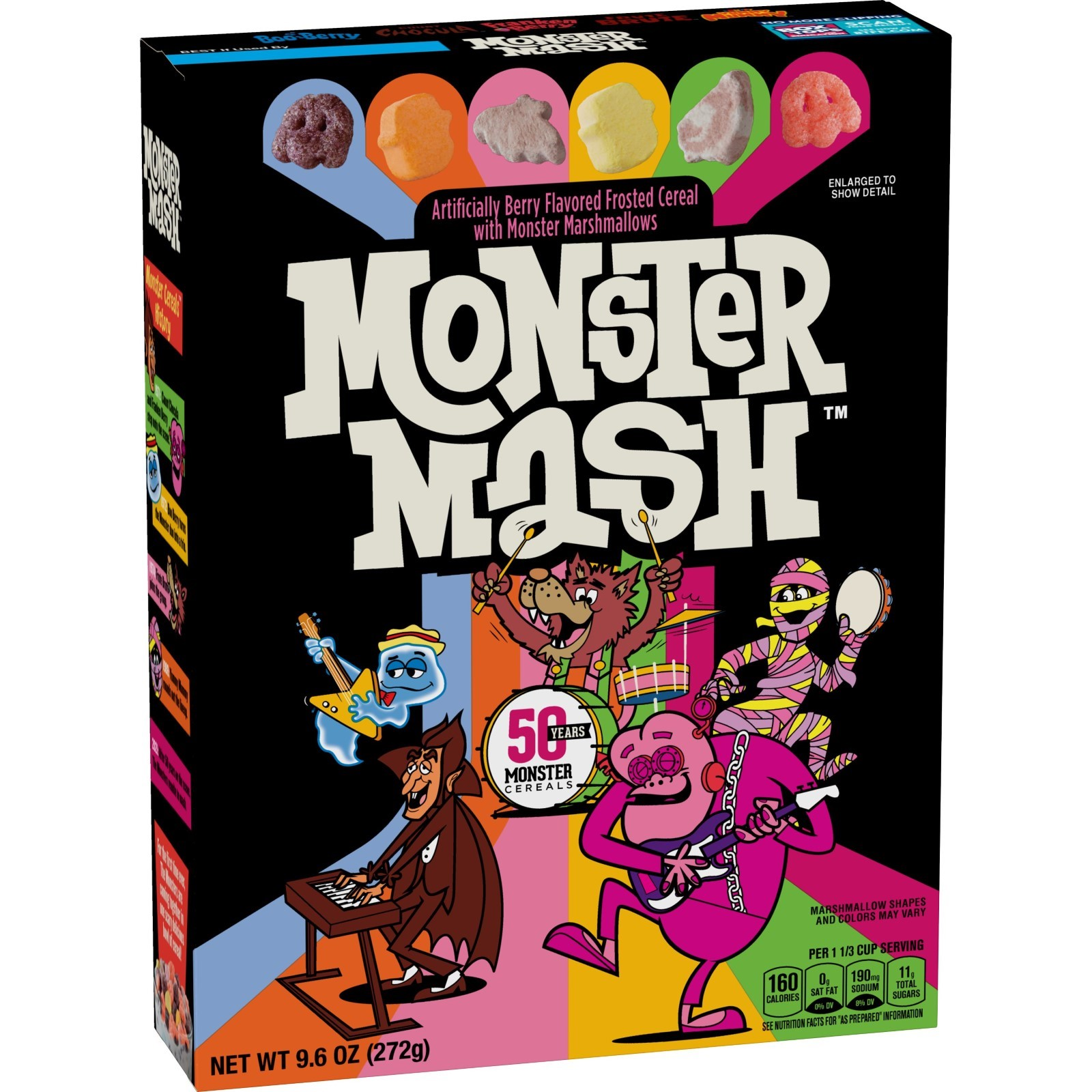 Monster Mash cereal is five classic Halloween breakfasts in one