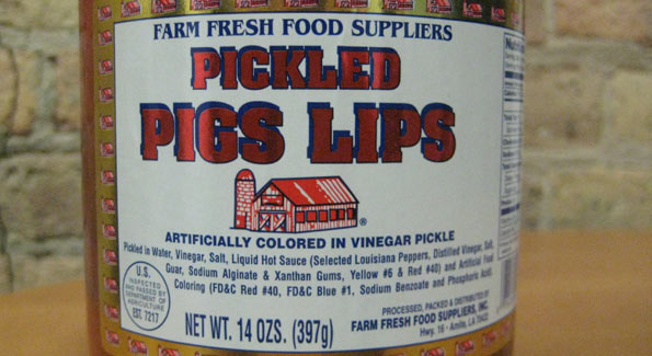 Pickled Pig Lips And Cajun Crawtators