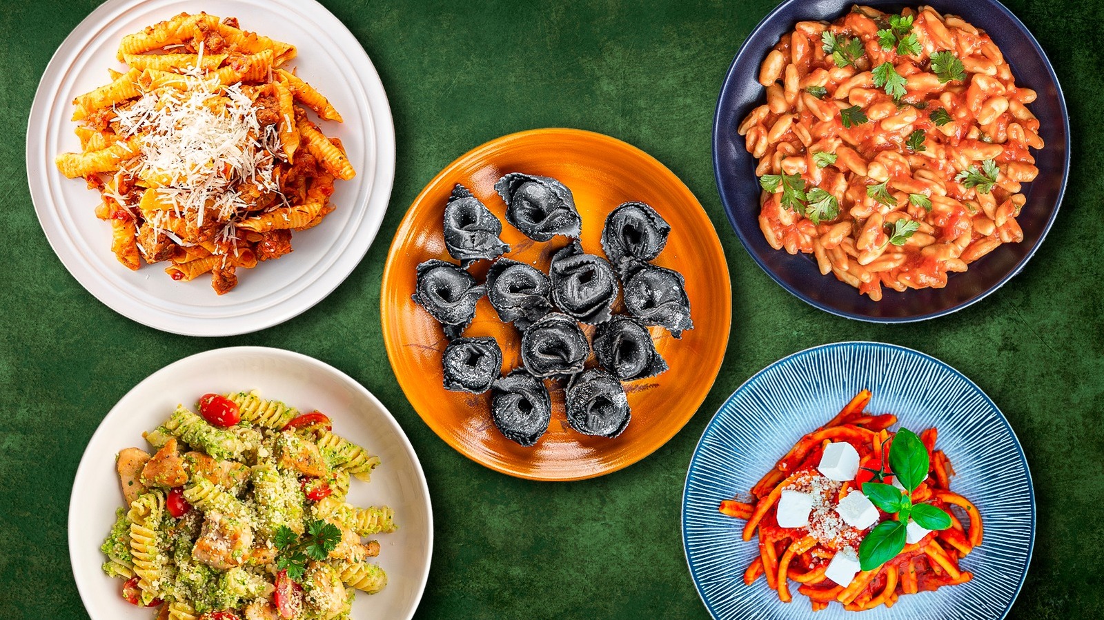 14 Pasta Shapes You'll Never Find At Olive Garden (But Every Italian Knows)