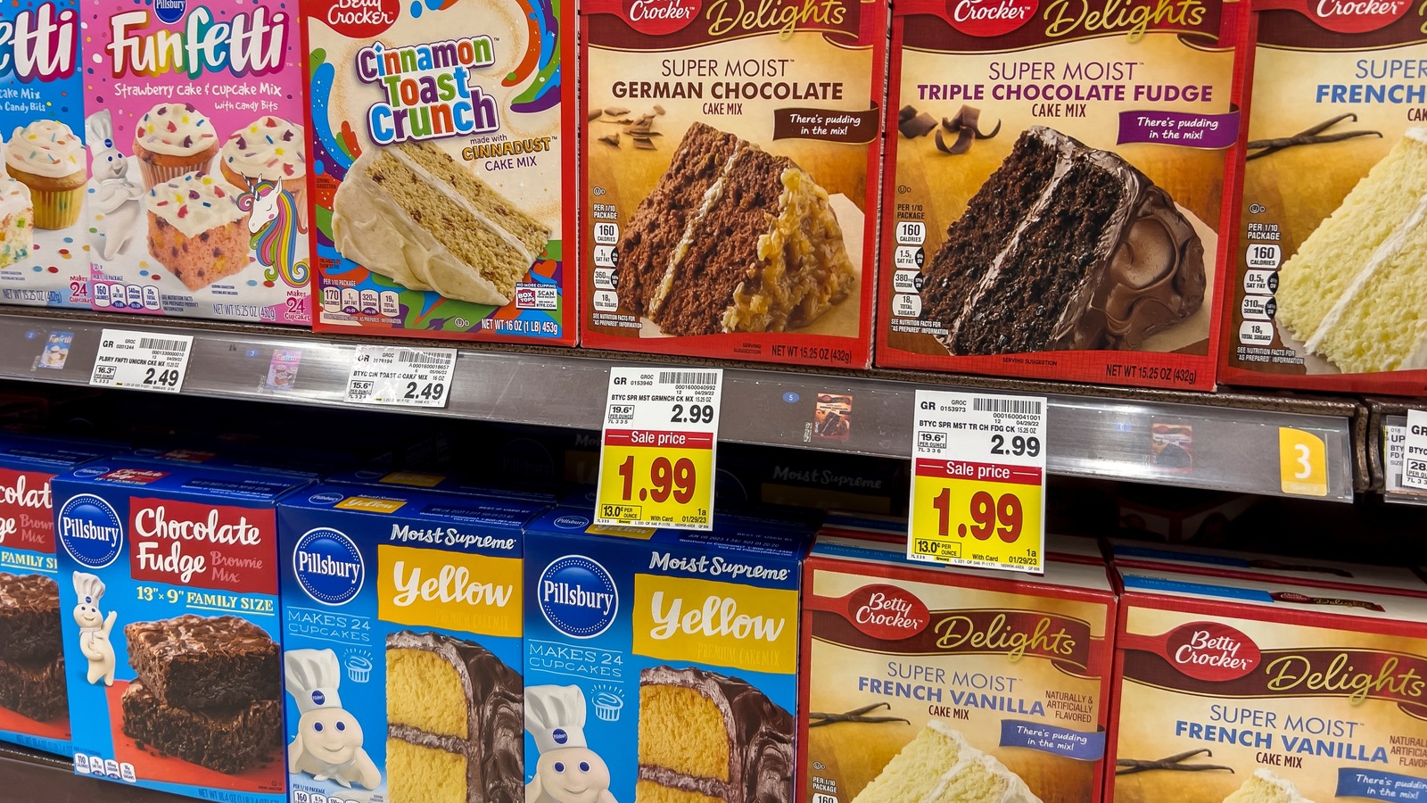 Discontinued Boxed Cake Mix Flavors That Are Gone For Good