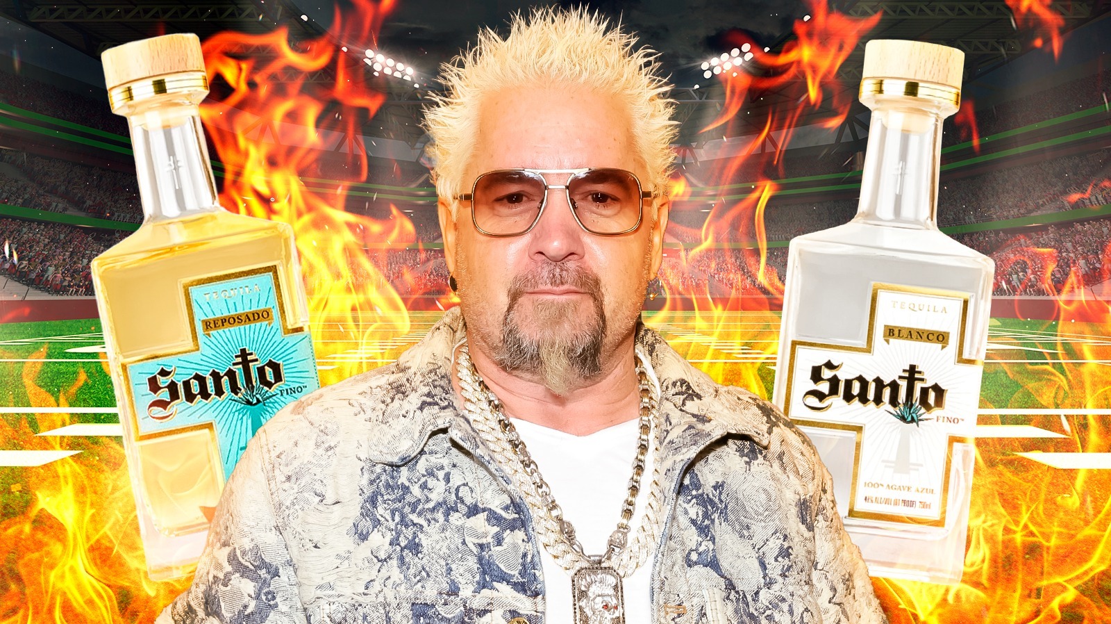 Guy Fieri's Flavortown Tailgate Was More Chaotic Than The Actual Super Bowl