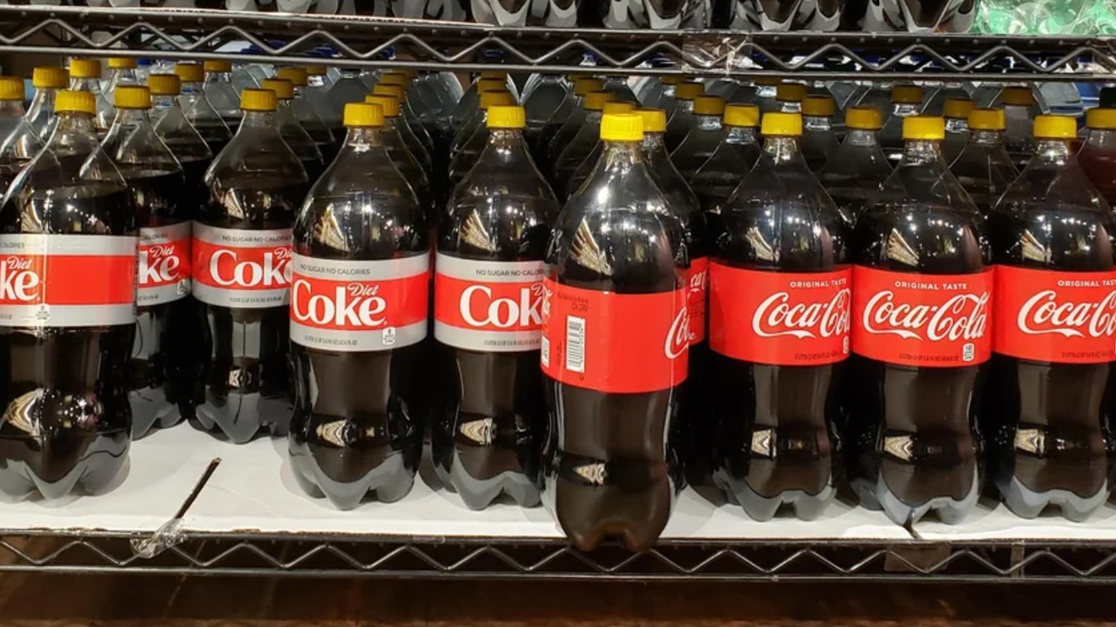 What Those Yellow Caps On Coca-Cola Bottles Actually Mean