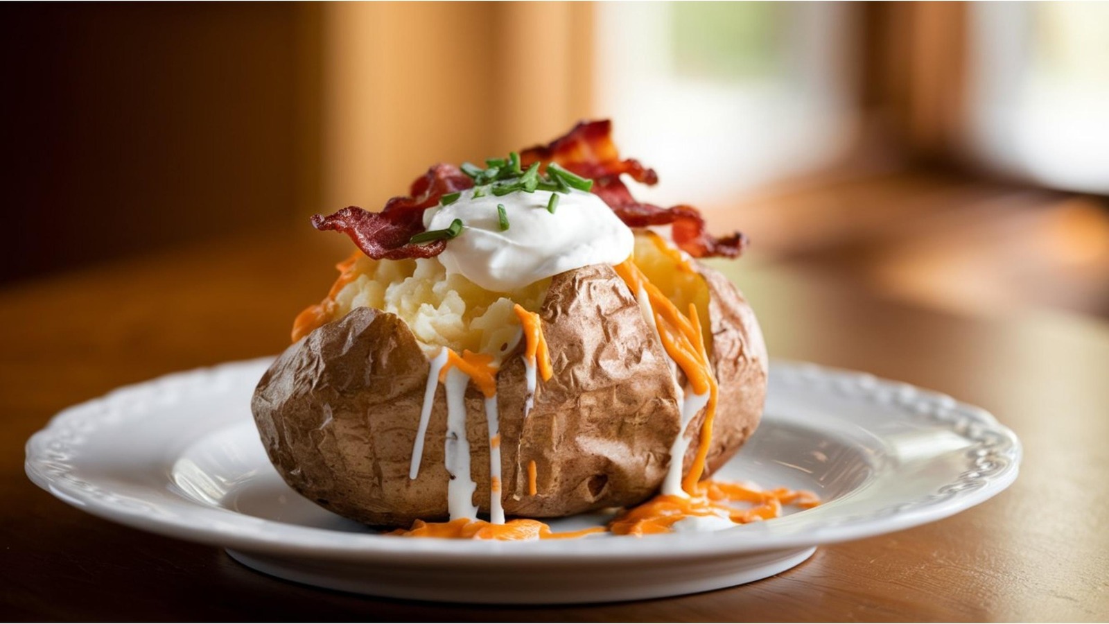 How Martha Stewart Makes Fluffier Baked Potatoes How Martha Stewart Makes Fluffier Baked Potatoes