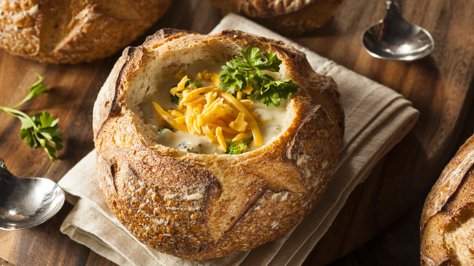 Ditch Bread, You Need To Start Eating Your Soup Out Of An Onion Bowl