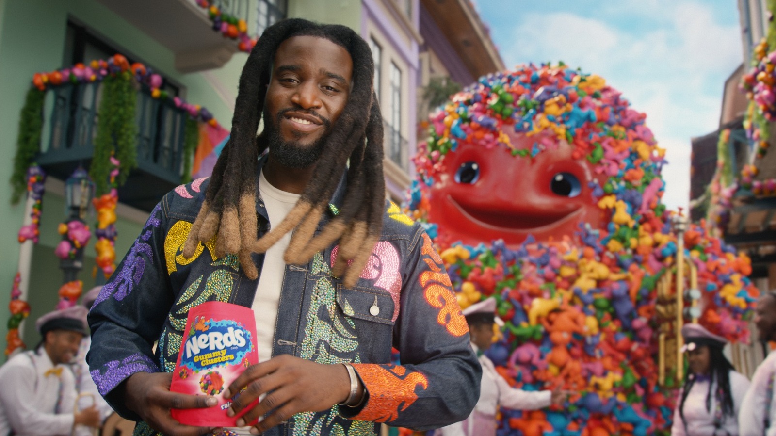 Nerds And Shaboozey Light Up Super Bowl Screens With The Happiest, Most ...