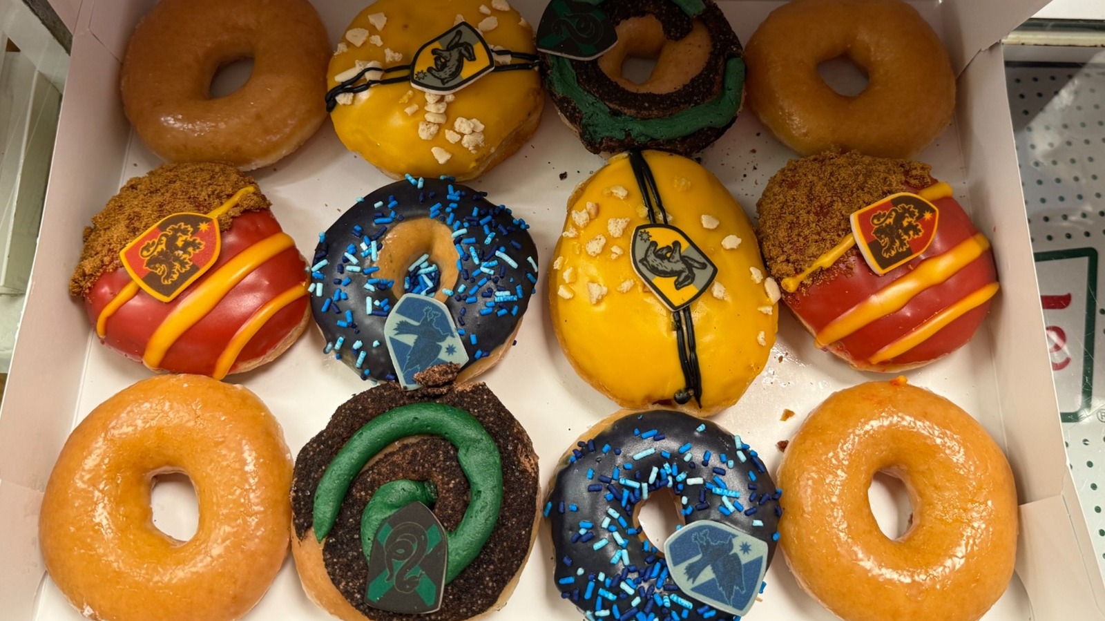 Review: Harry Potter: Houses Of Hogwarts X Krispy Kreme Collection Is An Overly Sweet Visual Feast