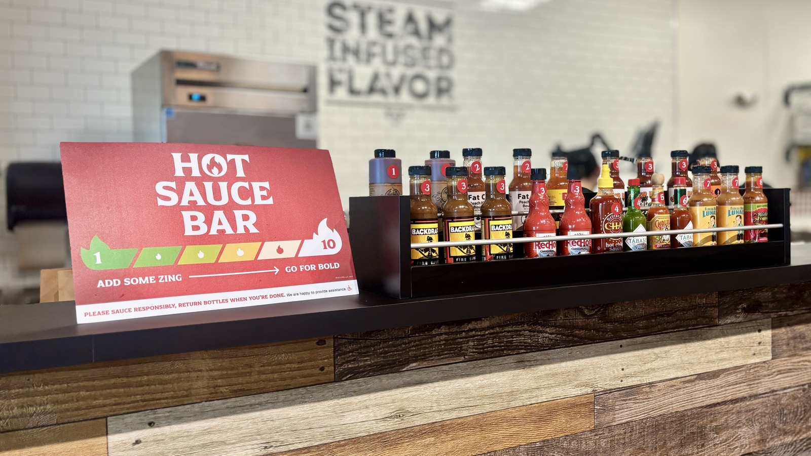 Here's A Ranking Of All The Hot Sauces At Firehouse Subs