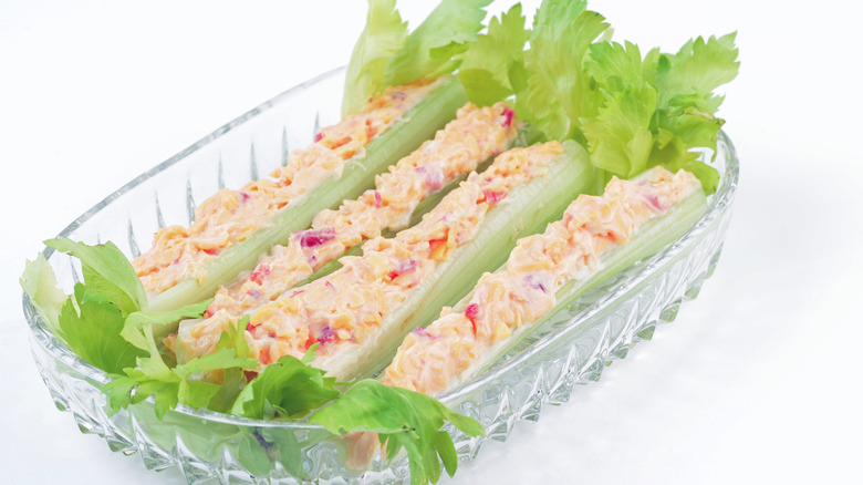 The Old-School Way To Transform Celery Into An Easy Appetizer