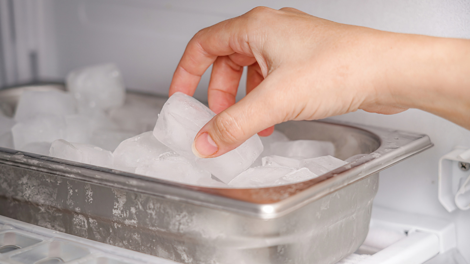 The Reason Your Fridge Ice Always Tastes Bad