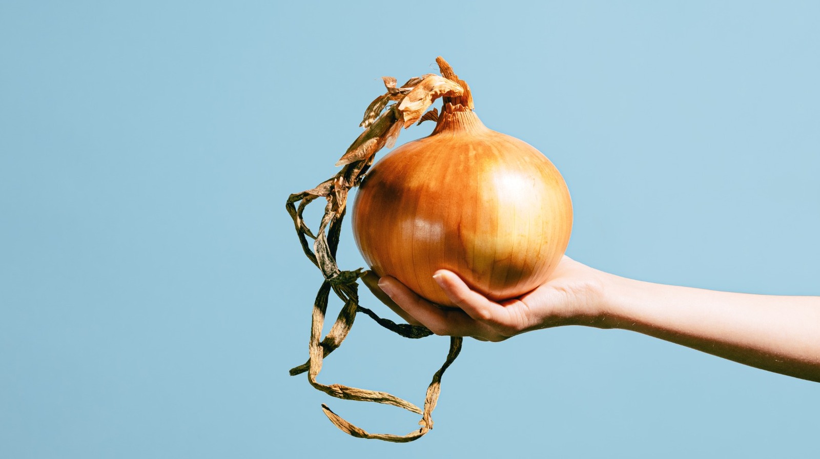 The Reason Your Onions Are Turning Blue