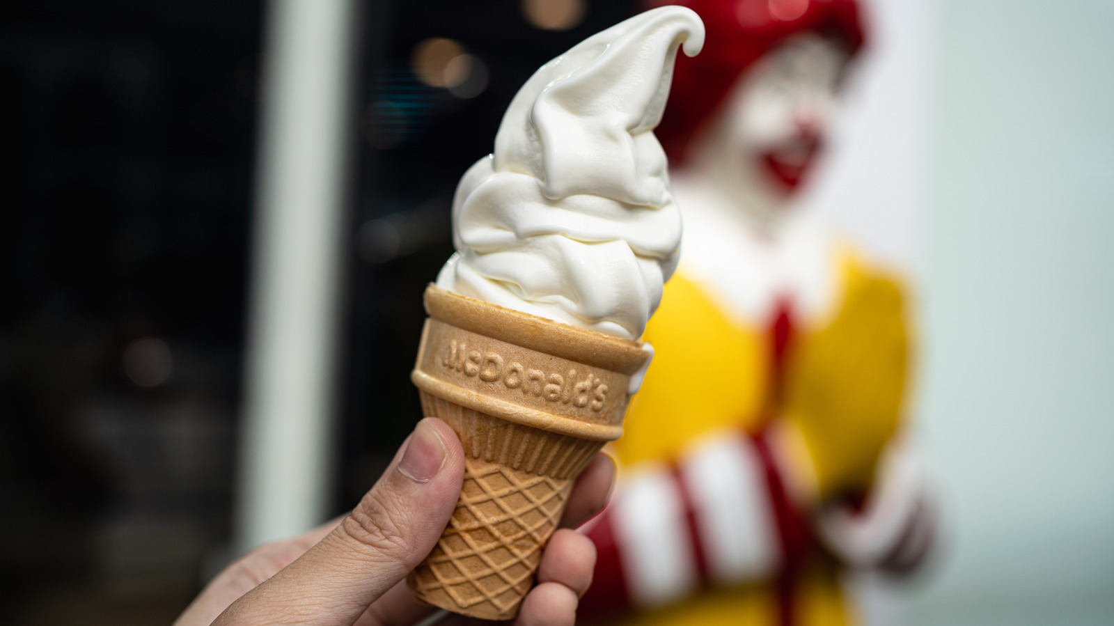 Mcdonalds ice cream cone store
