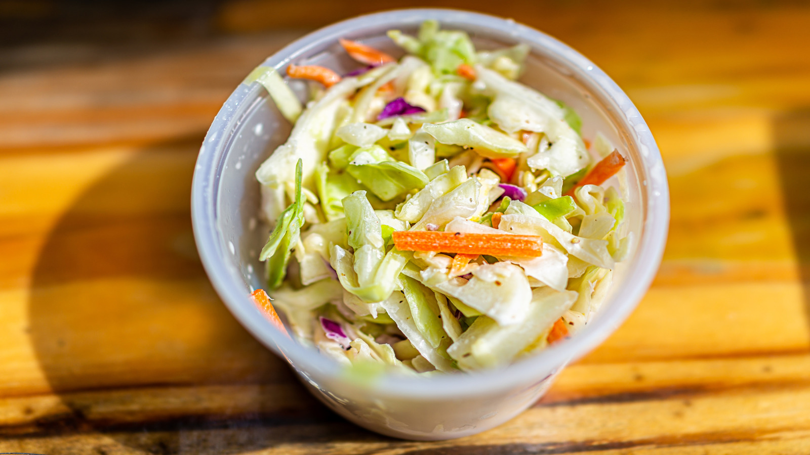 Here's Why Restaurant Coleslaw Tastes So Much Better Than Homemade